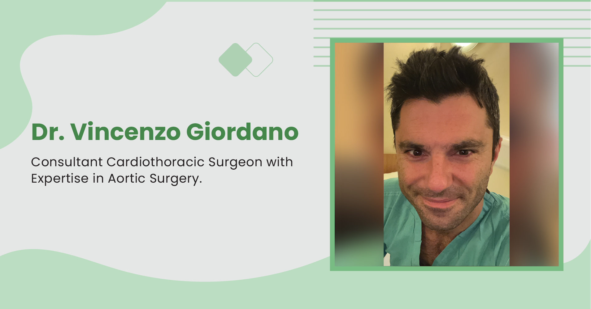 Expert Aortic Surgeon Dr. Vincenzo Giordano | NHS Lothian